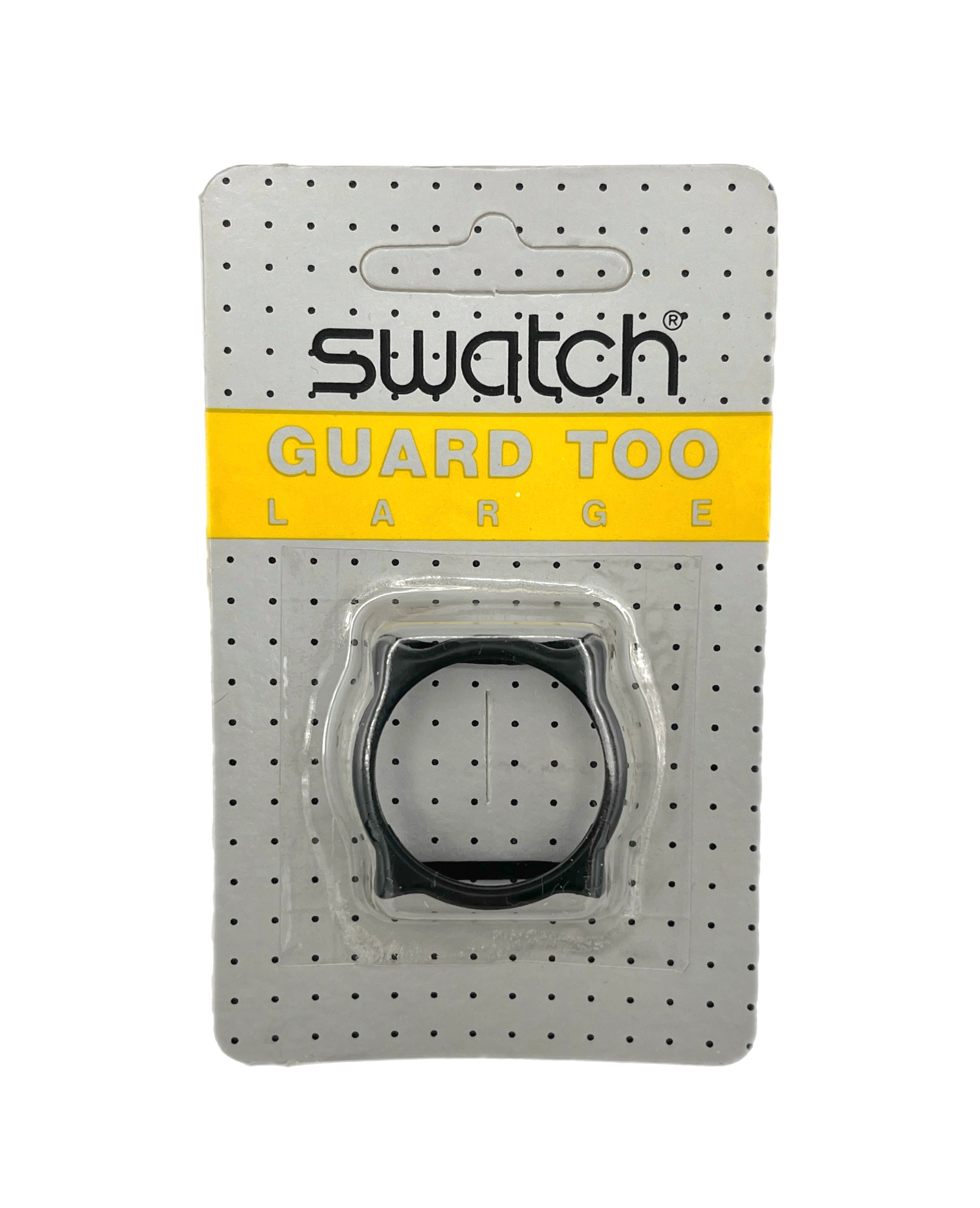 the original vintage Swatch GUARD TOO Large Black For 34mm Watches