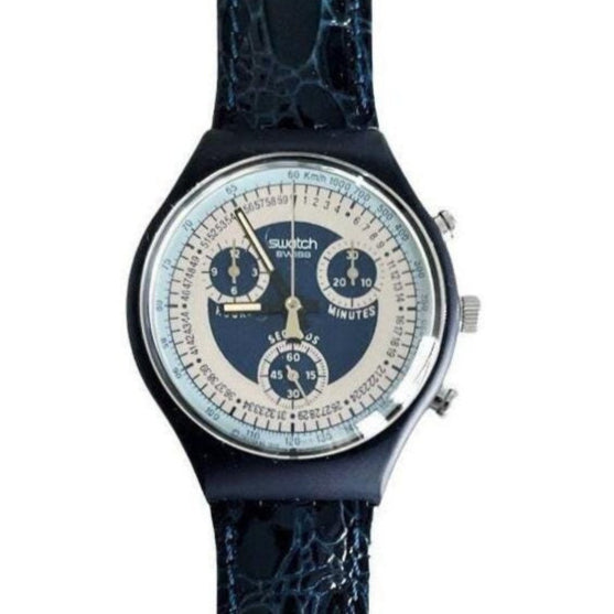 Swatch Chrono SILVER STAR SCN102 (1991) | Vintage Watch