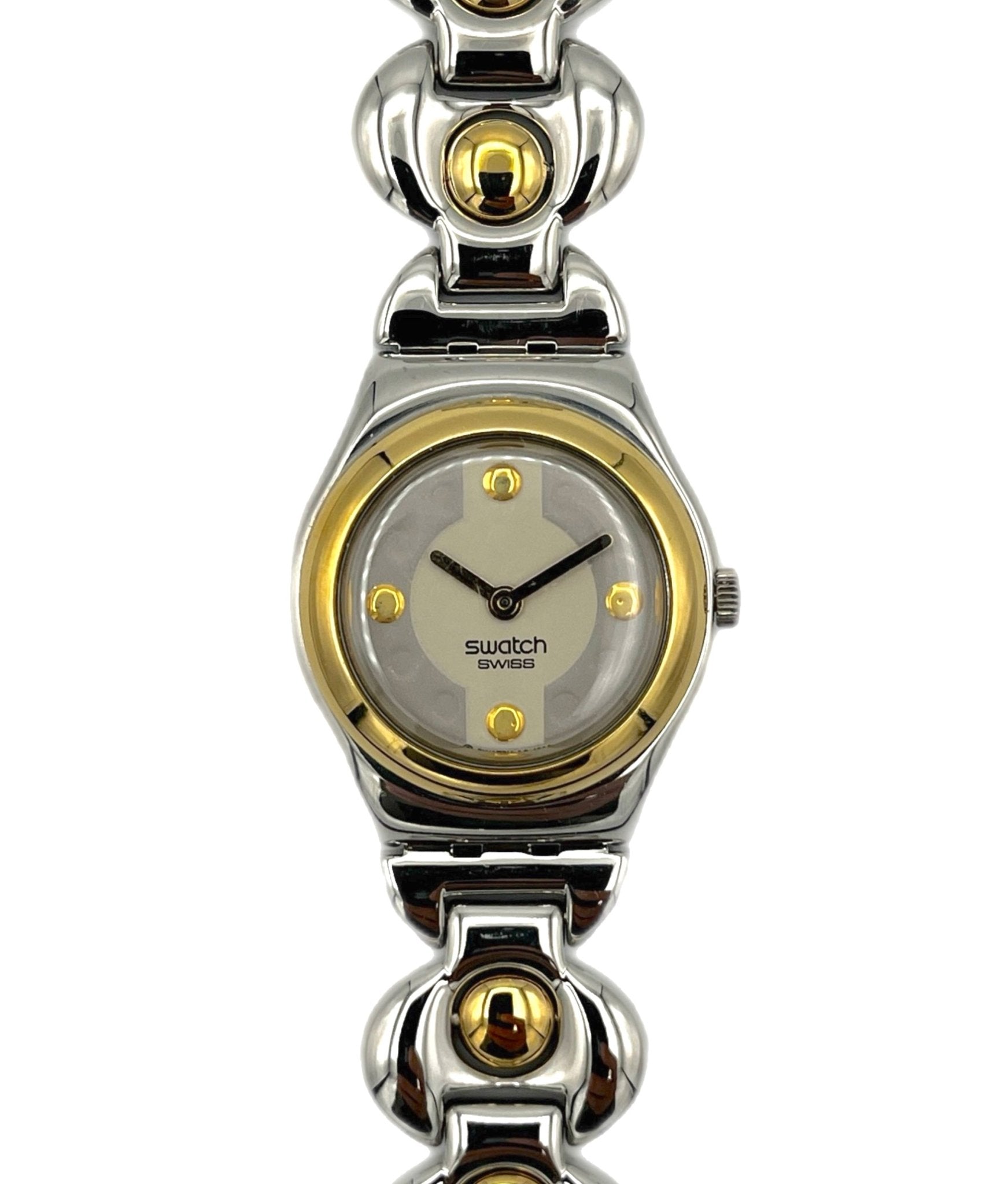 Swatch Lady Lady TWIRLING YSS111G (1999) - new in box